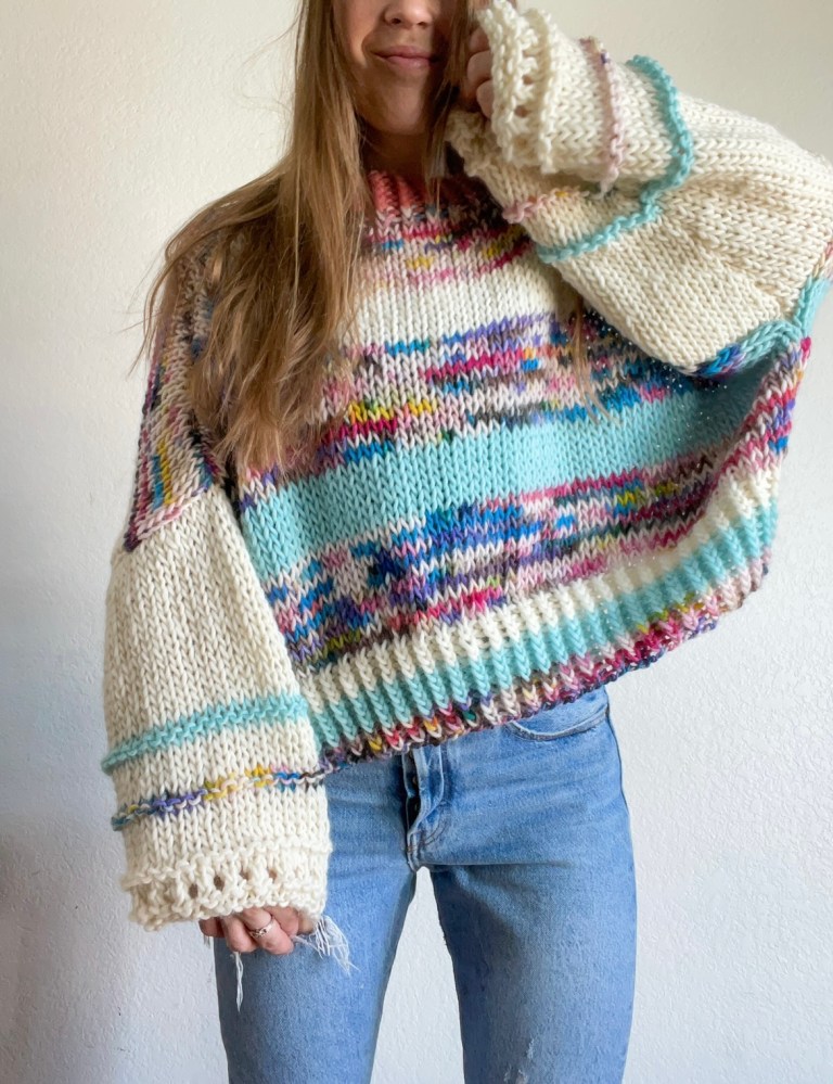 The Celestial Sunrise Sweater – happy love co